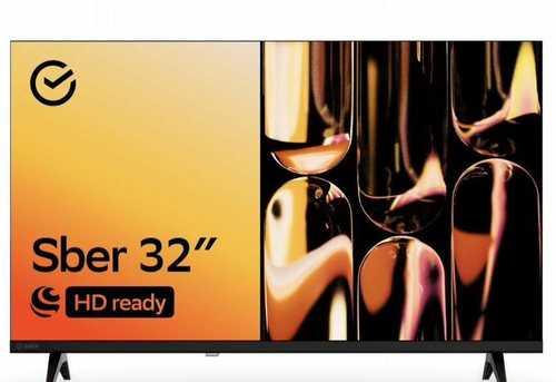 Новый Телевизор Sber SDX-32H2120B, 32"(81 см), HD