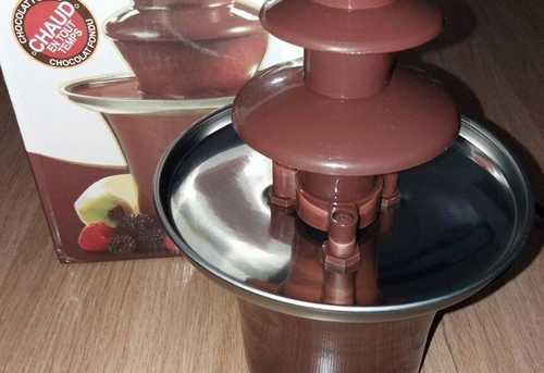 Шоколадный мини-фонтан/фондю для шоколада