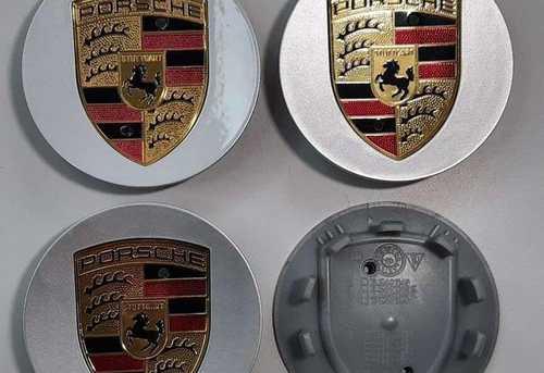 Колпачки Заглушки на литые диски Porsche Порше76мм