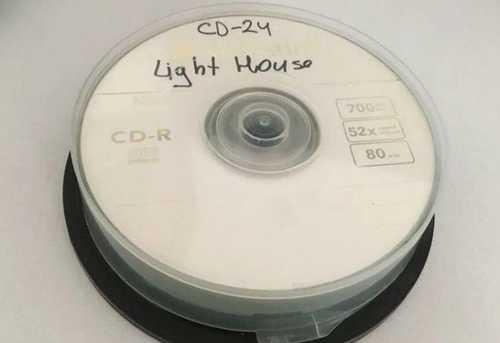 Болванка CD-R диски с записью, чистые