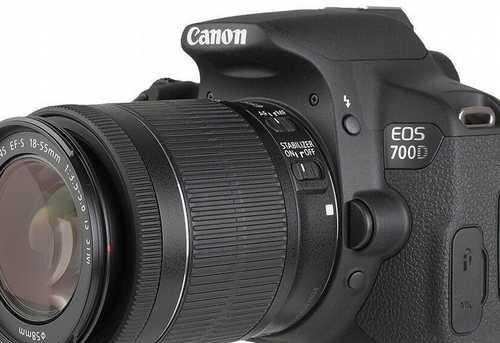 Canon EOS 700D Kit EF-S 18-55mm f/3.5-5.6 IS STM