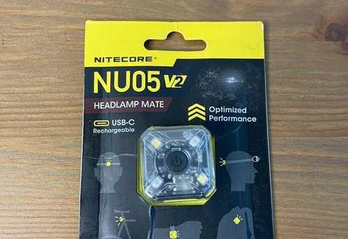 Налобный фонарь Nitecore NU05 V2