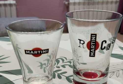 Набор фирменных стаканов для мартини, 2 шт