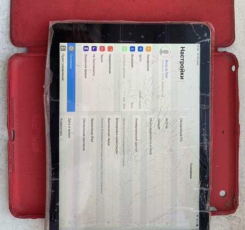 iPad air1 (2013) 16gb SIM, треснул экран