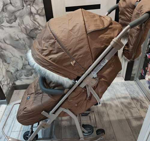Санки коляска nika