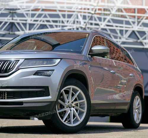 Литые диски R19 на Skoda Kodiaq. Новые диски