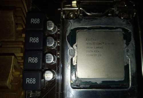 Плата Z87M-plus + Процессор Intel Core i5 4670K