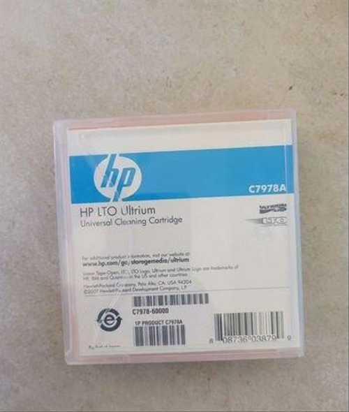 Чистящий картридж HP Ultrium cleaning cartridge