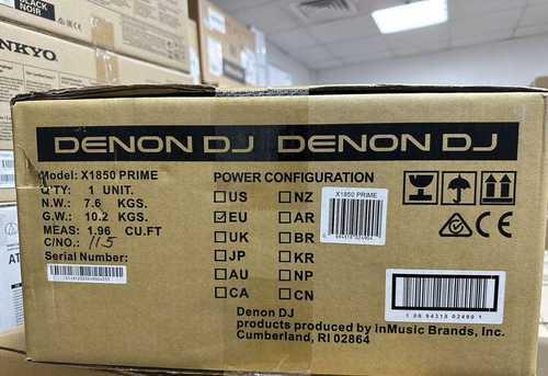 Микшерный пульт Denon X1850 prime новый