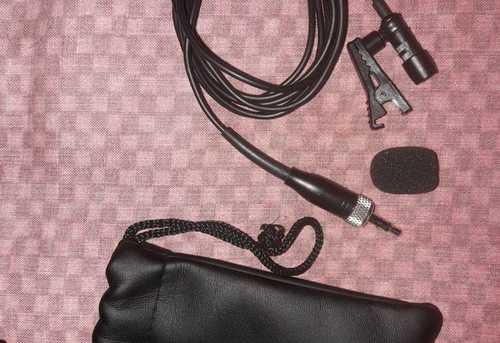Петличный микрофон 3.5 мм trs с резьбой
