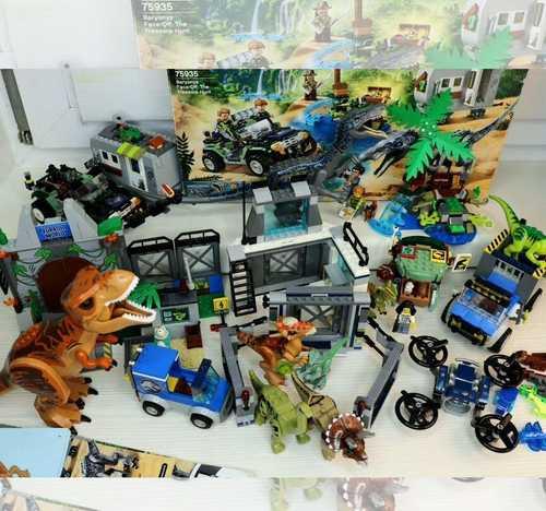 Наборы Lego Jurassic World