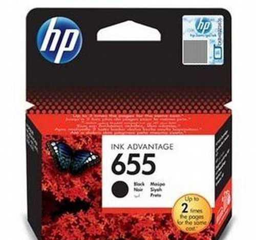 Картридж HP 655 Black черный CZ109AE