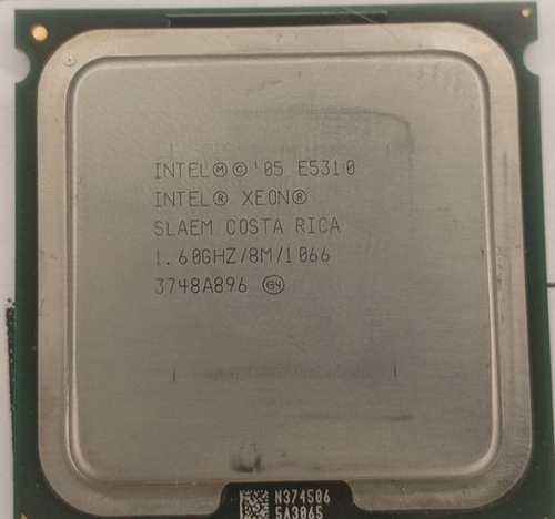 Процессор 771 Intel Xeon E5310 slaem