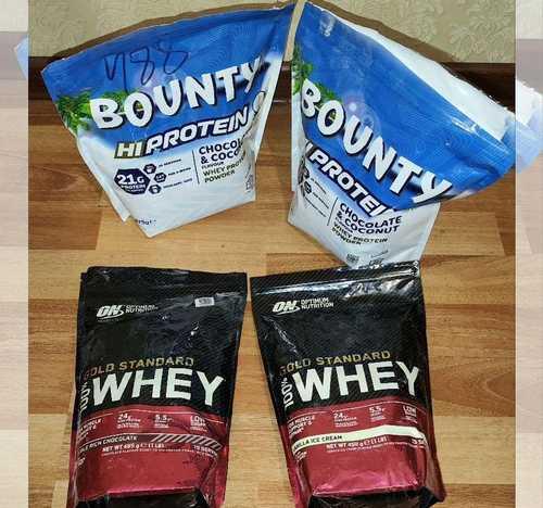 Протеин сывороточный Bounty & Snickers