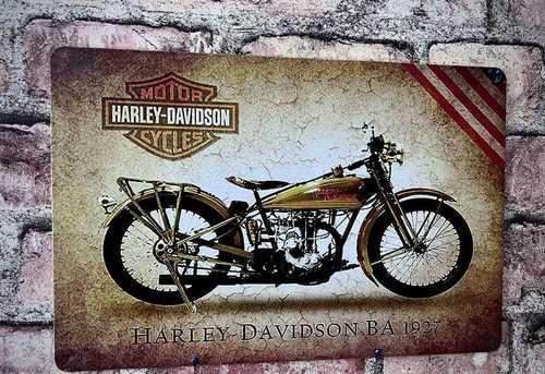 Декор на стену Harley Davidson Motorcycle Арт 396