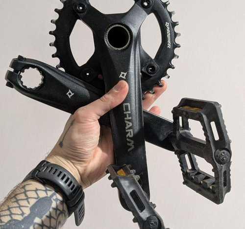 Шатуны Prowheel Charm 36t 175mm   каретка и педали