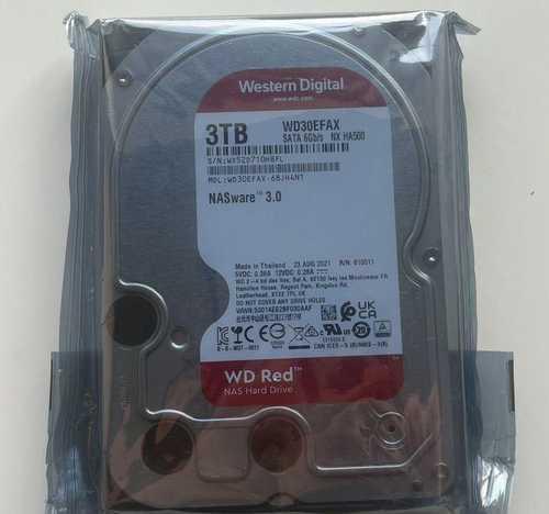 WD Red 3tb hdd (новый)