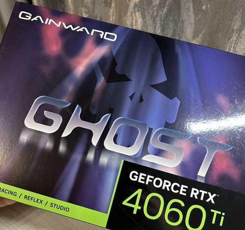 Gainward RTX 4060 Ti Ghost (новая, гарантия)