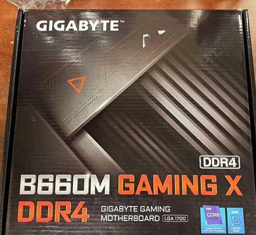Материнская плата Gigabyte B660M Gaming X DDR4