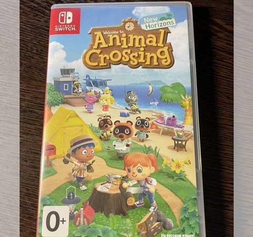 Animal crossing new horizons картридж