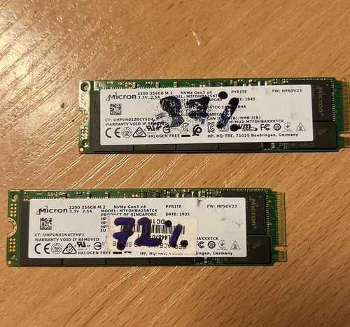 Ssd m2 nvme 256gb micron /Скупка