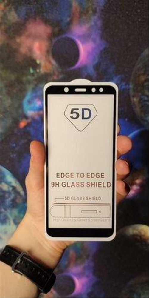 Защитное стекло Samsung A6 2018