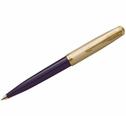 Ручка шариковая Parker 51 Premium Plum GT М 1.0 мм