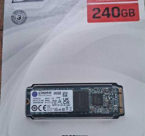 SSD диск kingston M.2 SSD A400 240 Гб SATA III TLC