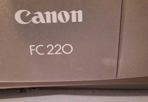 Копировальный аппарат canon FC220