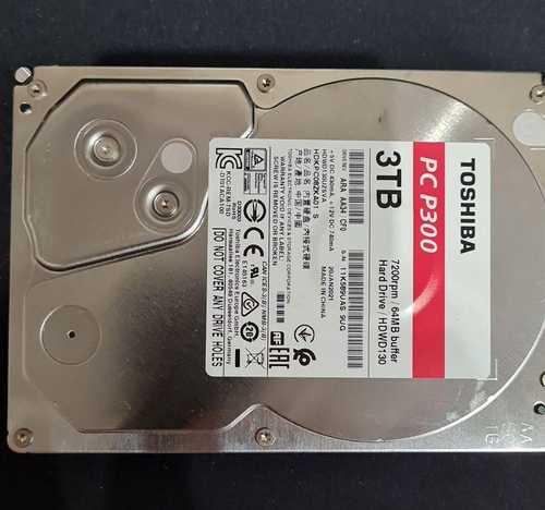 Жесткий диск Toshiba 3 TB