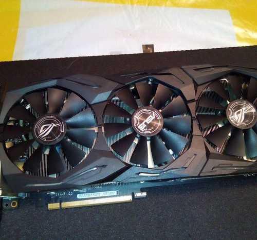 Видеокарта asus gtx 1070 ROG strix