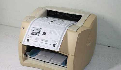 Принтер HP Laserjet 1300 (заправлен)
