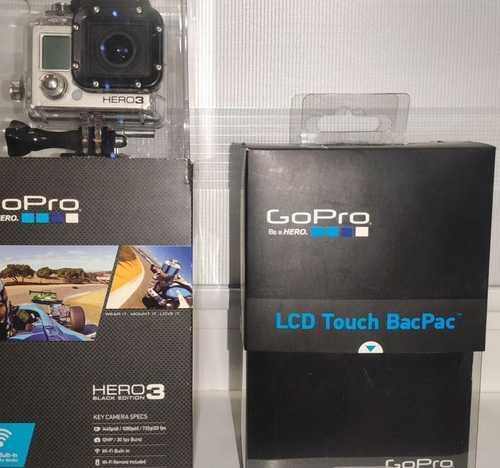 Экшн камера GoPro Hero 3 Black Edition