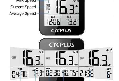 Велокомпьютер Cycplus GPS