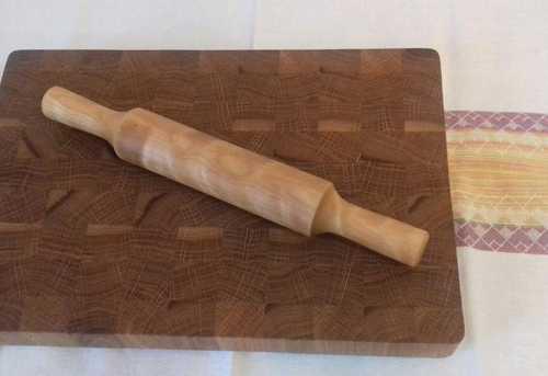 Деревянная скалочка для кухонных работ