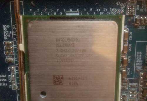 Процессор Intel Celeron 2GHz (SL6VY) Socket 478