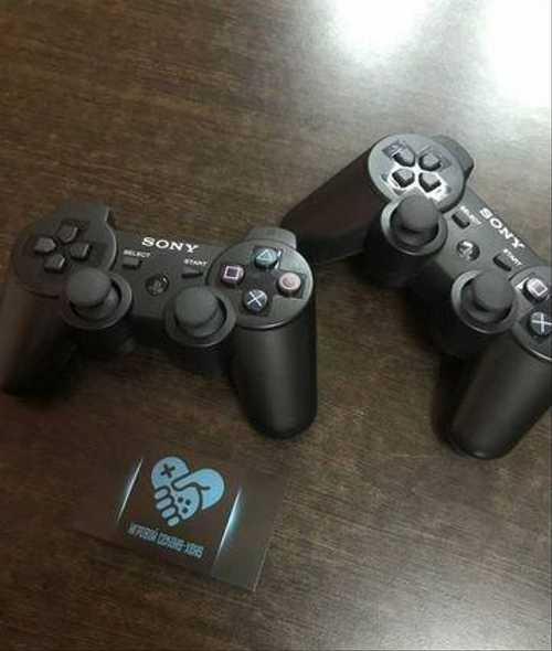 Два геймпада Dualshock 3 для Sony PlayStation 3