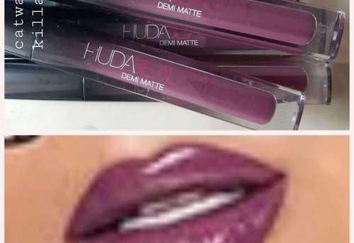 Huda beauty demi matte помада carwalk killa