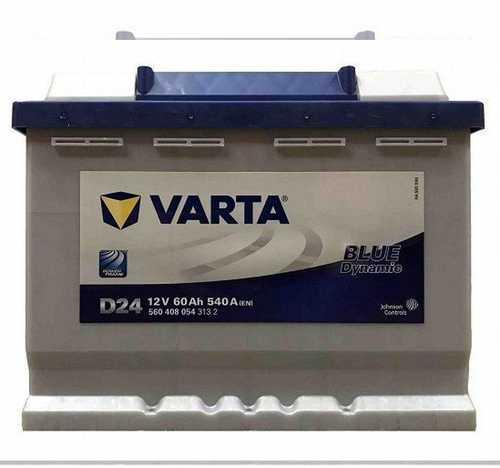 Аккумулятор б/у Varta Blue Dynamic D24 560 408 054