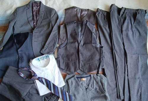 Школьная форма разная, пиджак, брюки, жилеты