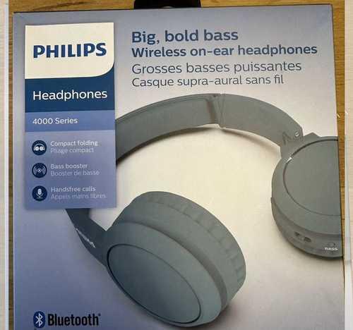 Наушники накладные Bluetooth Philips TAH4205