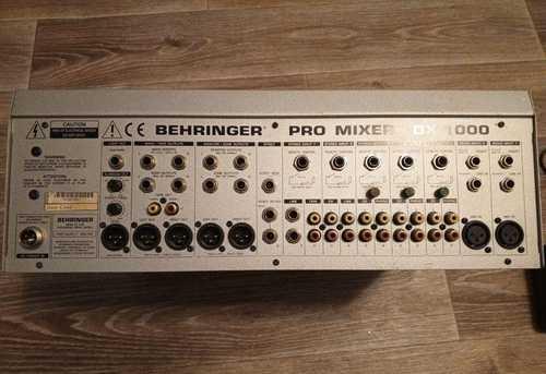 Микшер behringer DX 1000 PRO mixer