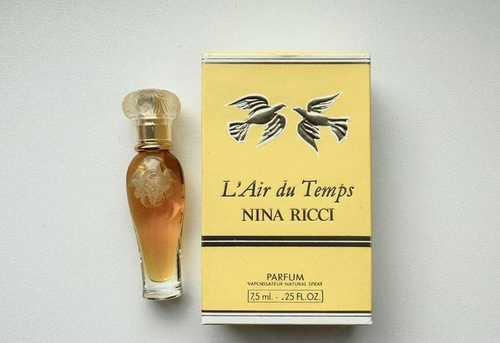 Nina Ricci L'Air du Temps духи спрей 7,5 мл винтаж