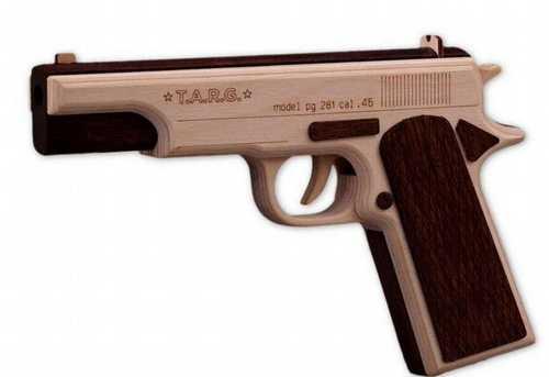 Сборная деревянная модель Пистолет Combat M1911 (t