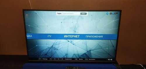 Телевизор Dexp 43", Wi-Fi, Smart TV