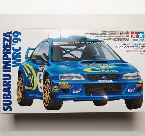 Сборная модель 1/24 Tamiya Subaru Impreza WRC '99