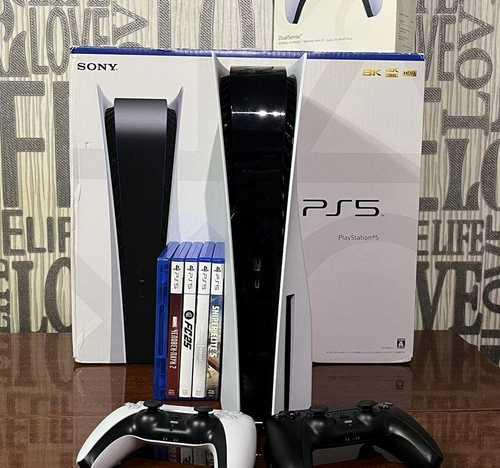 Sony PlayStation 5 Blu-Ray Edition, 825 ГБ