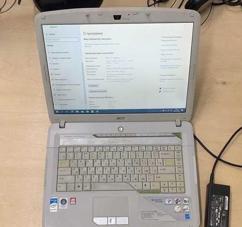 Ноутбук acer aspire 5720