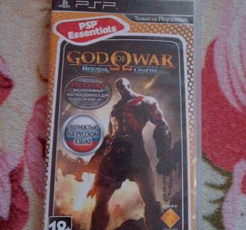 Игра PSP god of war призрак спарты