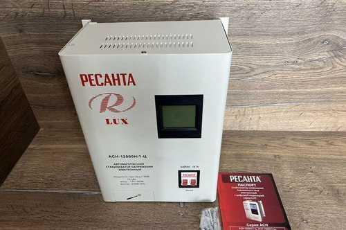 Стабилизатор асн-12 000 Н/1-Ц Ресанта Lux